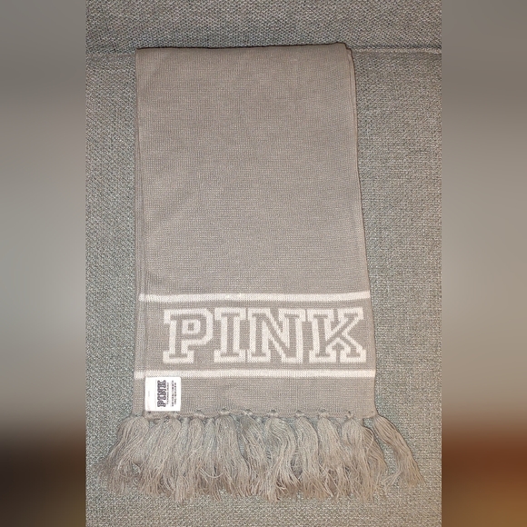 PINK Victoria's Secret | Accessories | Firm Final Priceknit Scarf By ...